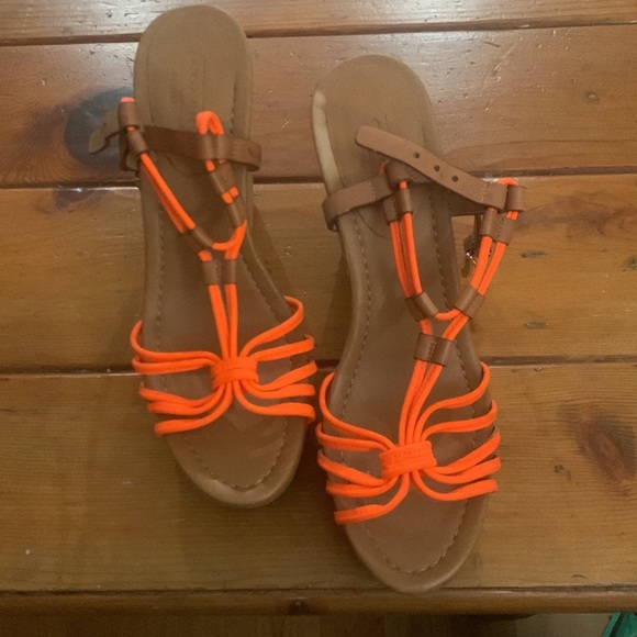 Coach | Shoes | Coach Corkscrew Wedge Sandals | Poshmark